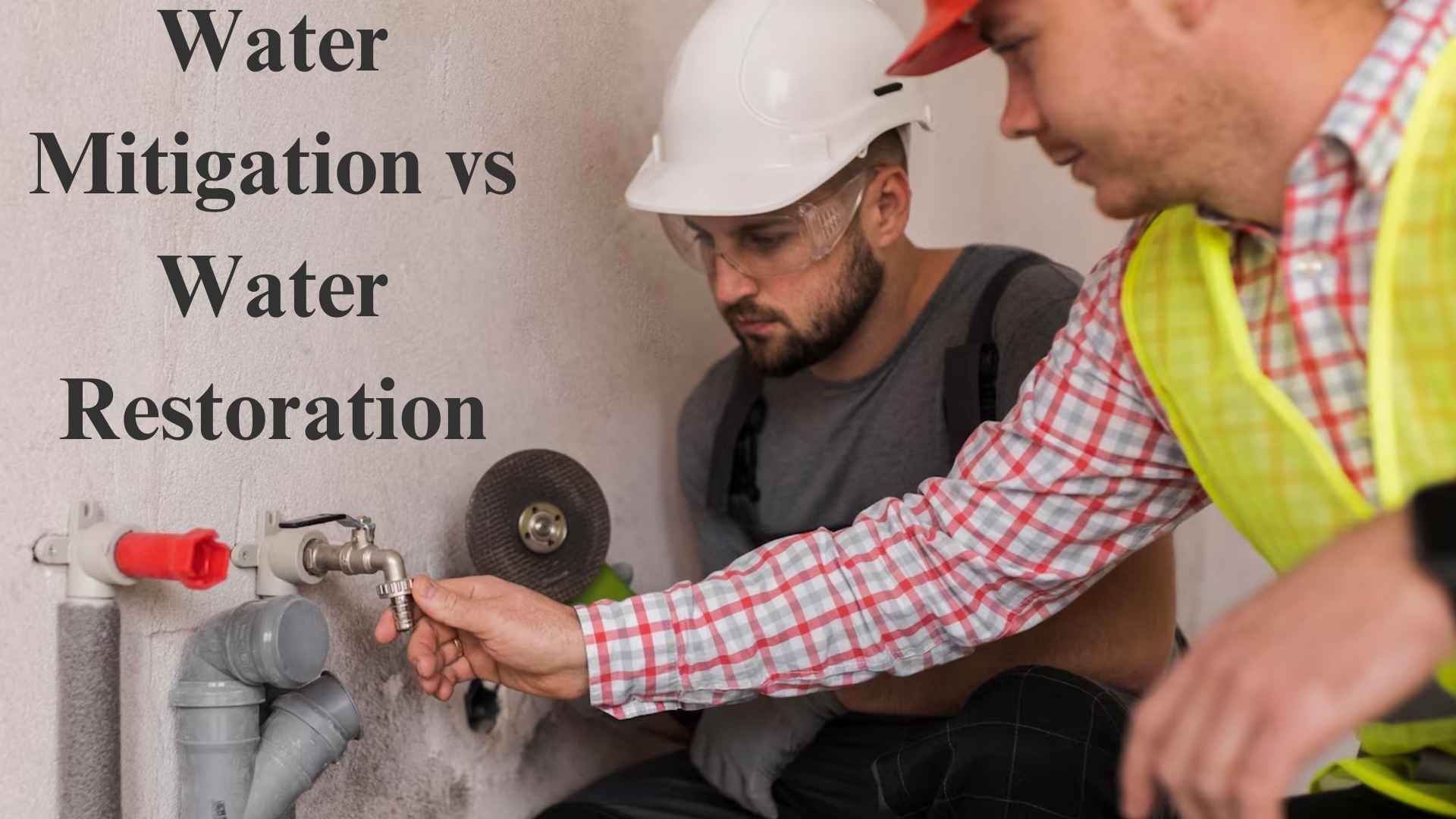 Water Mitigation vs Water Restoration - Know Better in 2025